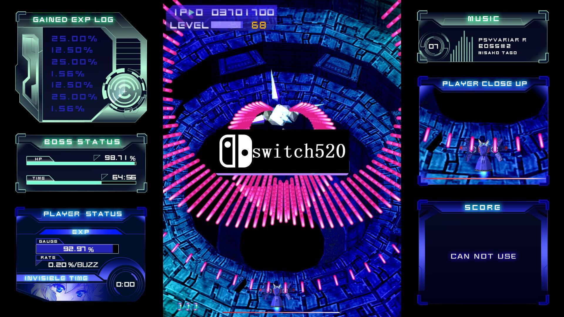《雷霆战机Delta Psyvariar Delta》Switch中文版NSP下载 – 含1.3.0补丁-Switch520