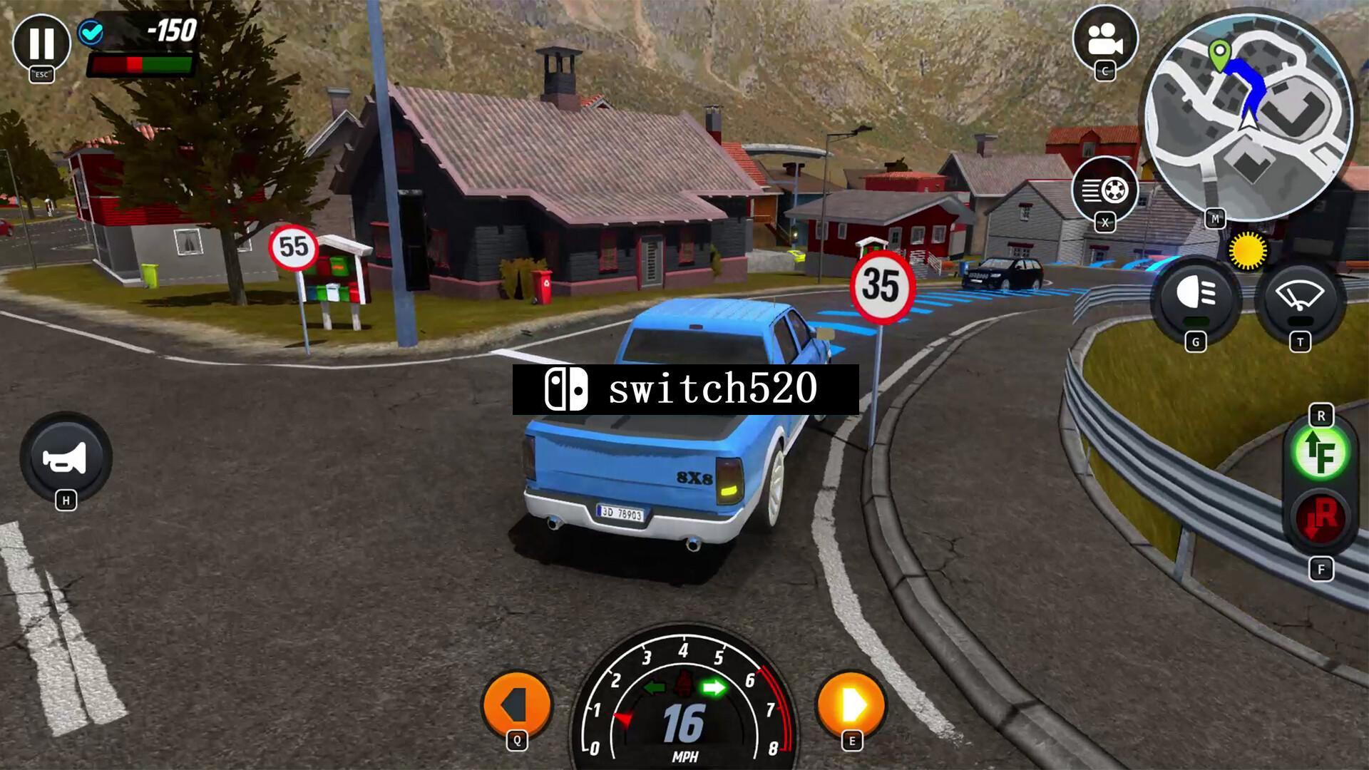 《驾校模拟 Car Driving School Simulator》Switch中文版NSZ下载 – 含1.0.0补丁-Switch520