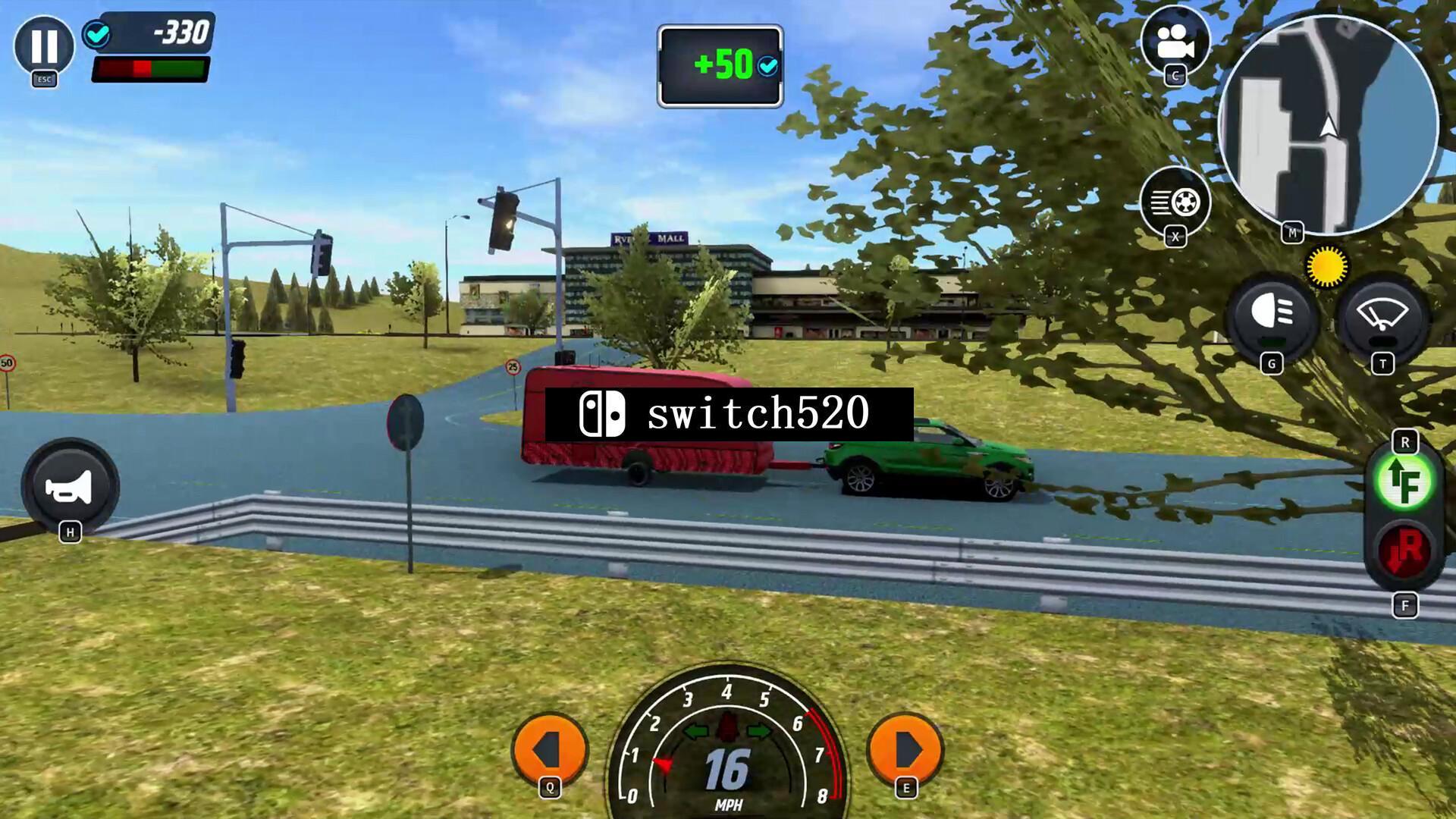 《驾校模拟 Car Driving School Simulator》Switch中文版NSZ下载 – 含1.0.0补丁-Switch520